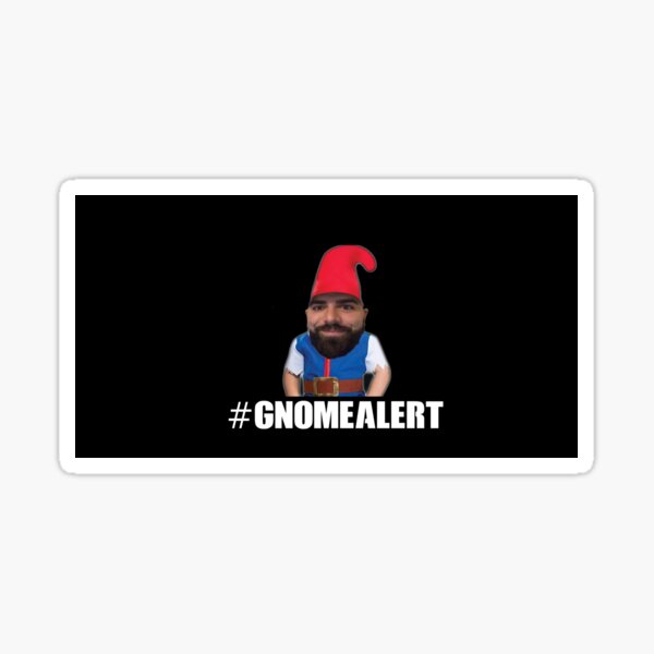 "keemstar Gnomealert" Sticker for Sale by TheReptile | Redbubble