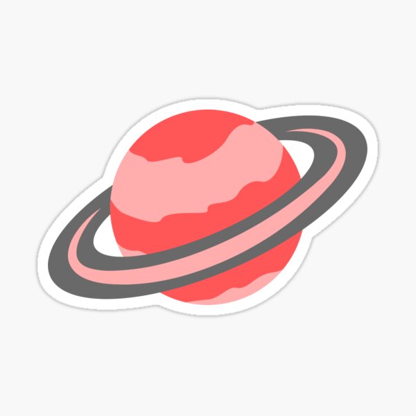 "Saturn Planet" Sticker for Sale by Axi35 | Redbubble
