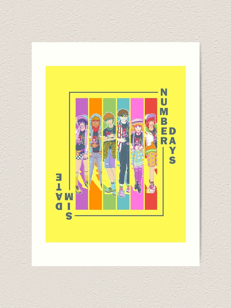 "Number Days Sim Date SQUAD" Art Print for Sale by Pacthesis | Redbubble