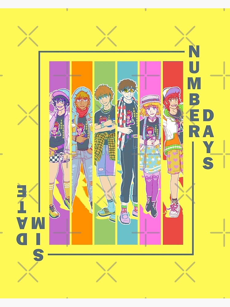 "Number Days Sim Date SQUAD" Poster for Sale by Pacthesis | Redbubble