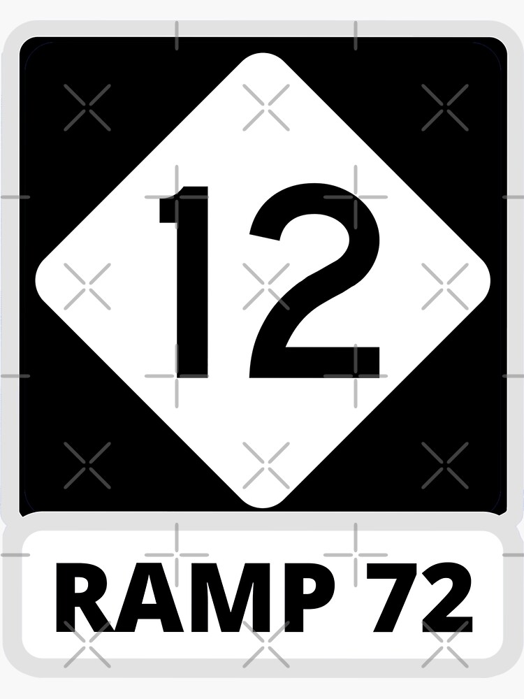 "Ramp 72 Highway 12 Ocracoke Island" Sticker for Sale by Kalistela ...