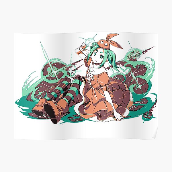 "Monogatari Series Ononoki Yotsugi " Poster by Geek-sheep | Redbubble