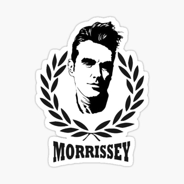 "THE BEST OF LEGENDARY MUSIC ROCK THE SMITHS MORRISSEY IVELHAF" Sticker ...