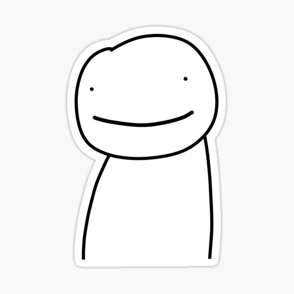 "Dream Blob Doodle" Sticker for Sale by GoldenDaisyShop | Redbubble