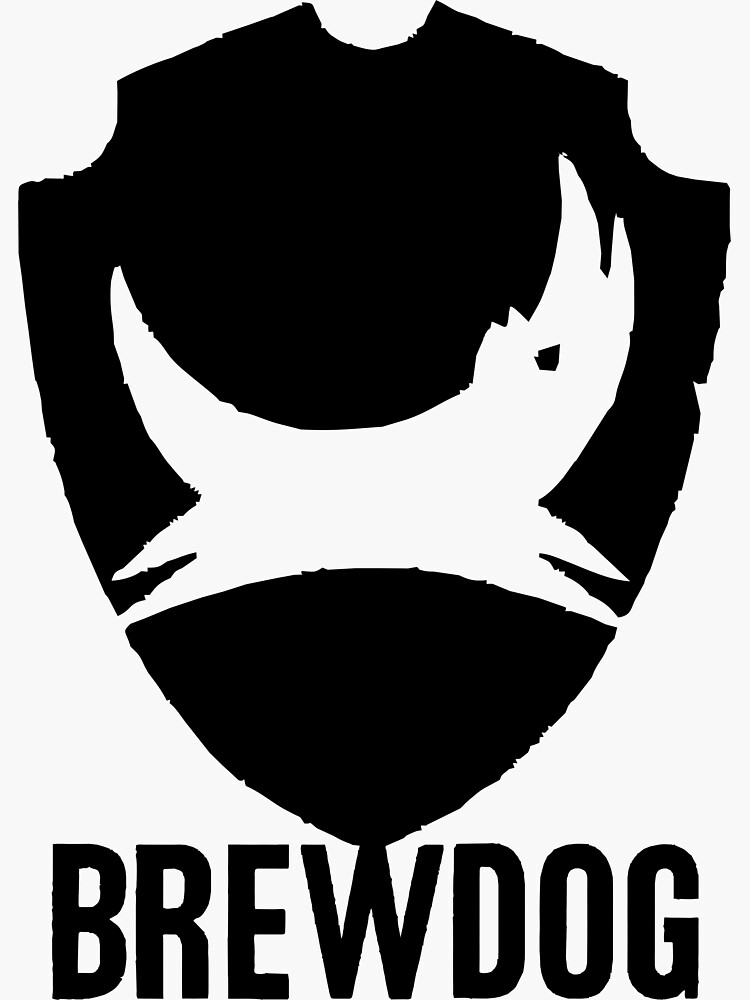 "Brewdog Logo" Sticker by kagyazaitis | Redbubble