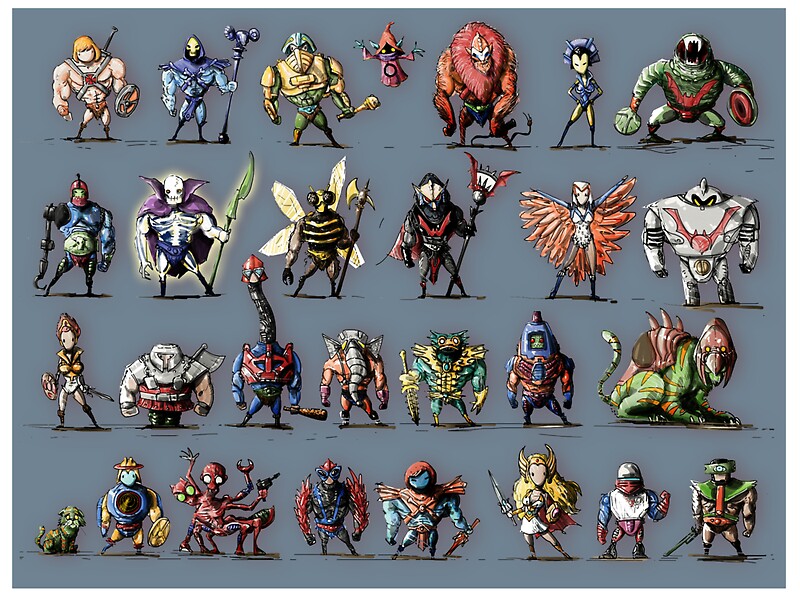 "Little Masters" by MJ HiblenART | Redbubble