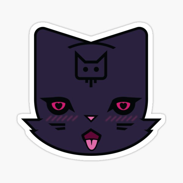 "FlameCat Heart" Sticker for Sale by FlameCat | Redbubble