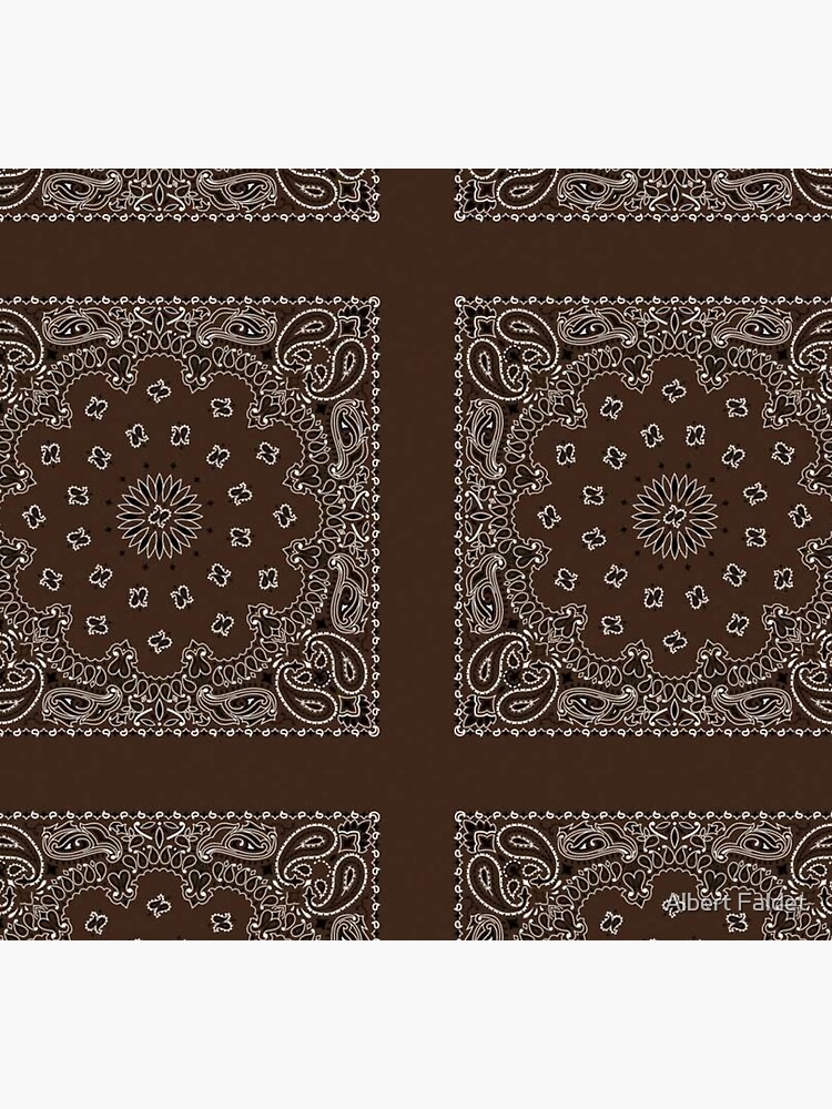 Brown bandana paisley design Socks sold by Brian Hansen | SKU 41298126 ...