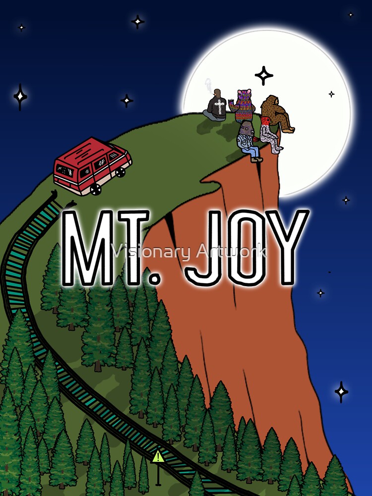 "Mt. Joy - Poster - Original Artwork" Sticker by nathanhamby05 | Redbubble