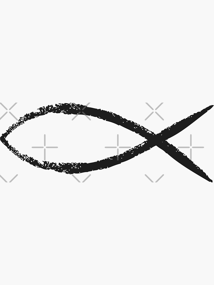"Ichthys" Sticker for Sale by GaCa | Redbubble
