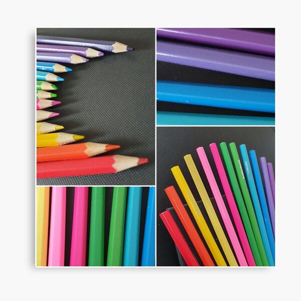 "Rainbow colour quadrant" Canvas Print by EjsArtArt | Redbubble