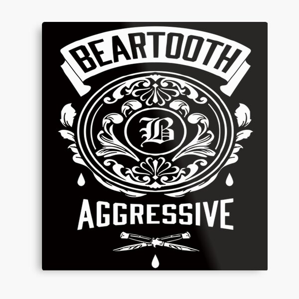 Beartooth Logo Metal Prints | Redbubble