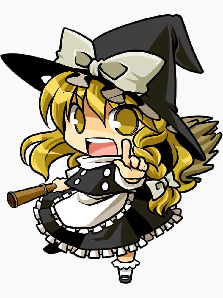 "Marisa" Sticker by xebstuff | Redbubble