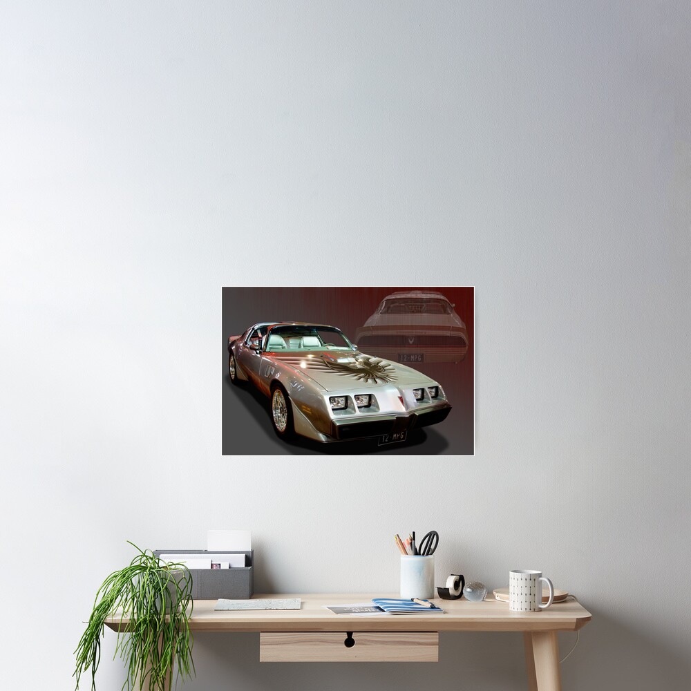 "1979 Pontiac Firebird Trans Am" Poster by TeaCee | Redbubble