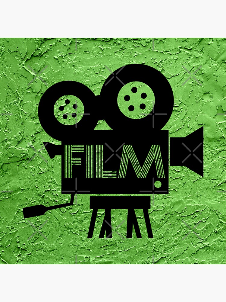 " Vintage Old Movies Cinema Camera " Sticker for Sale by joseech ...