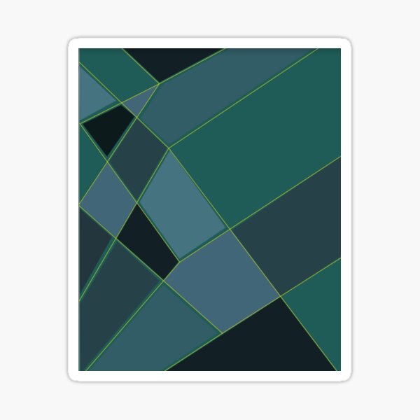 "Modern Geo " Sticker for Sale by iqramughal21 | Redbubble