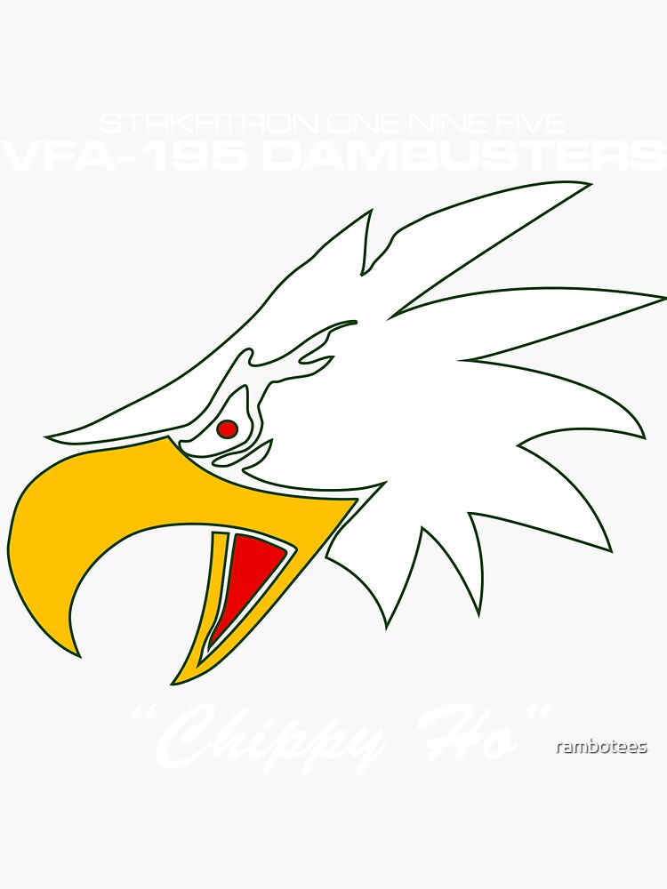 "VFA-195 DAMBUSTERS UNITED STATES NAVY STRIKE FIGHTER SQUADRON T-SHIRTS ...