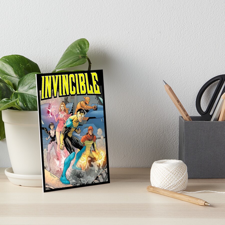 "invincible cartoon" Art Board Print by airarora99 | Redbubble