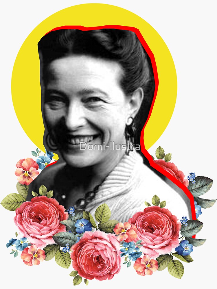 "Simone art" Sticker for Sale by Domi-llustra | Redbubble