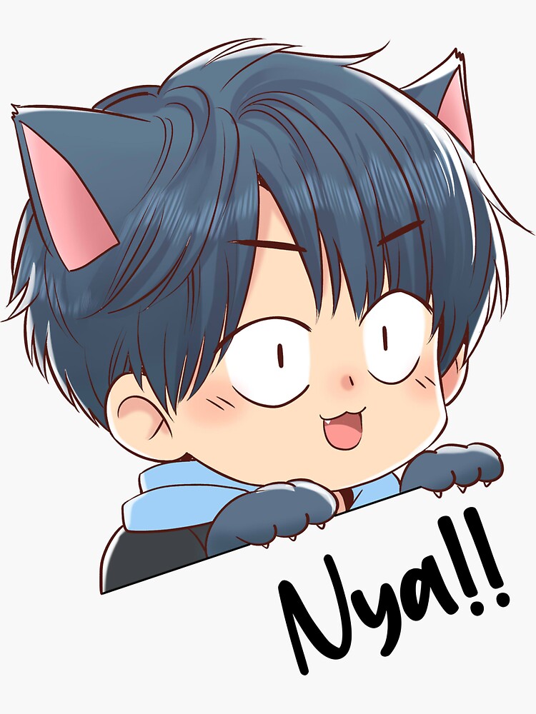 "My Deepest Secret - Yohan Nya!!" Sticker for Sale by HanzaStudio ...