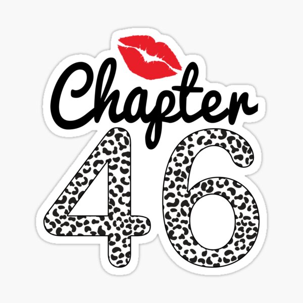 "chapter 46 Fabulous Since 1975 Fabulous Birthday red kiss lips 46 th ...