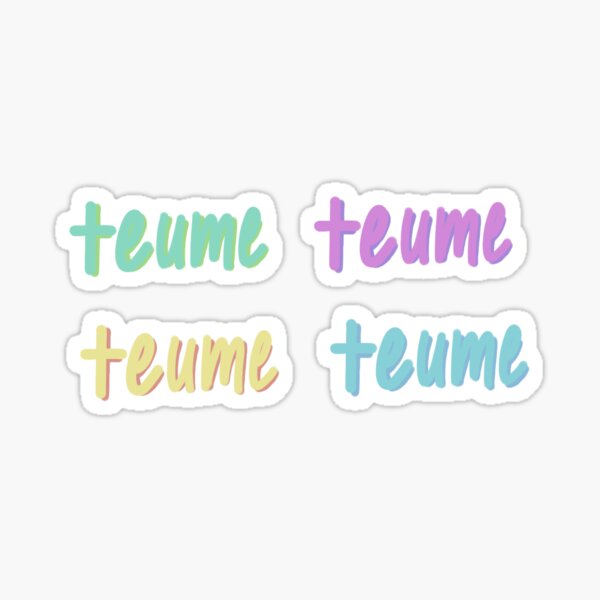 "Treasure yg teume" Sticker for Sale by marudoodle | Redbubble