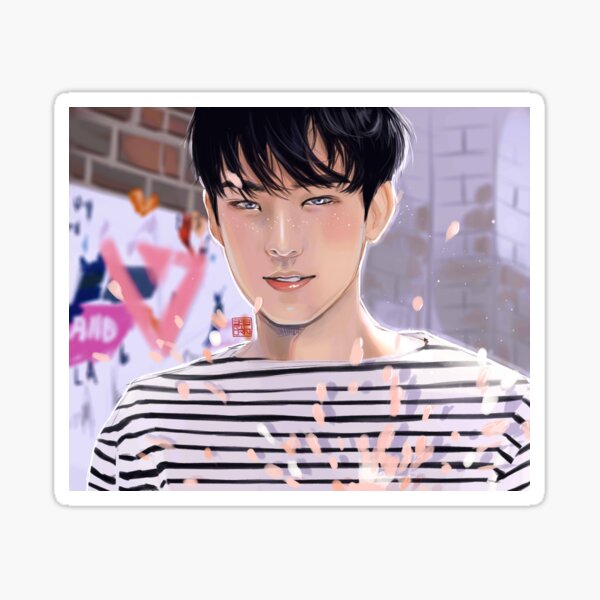"아주 NICE - Mingyu" Sticker for Sale by sabricorn | Redbubble