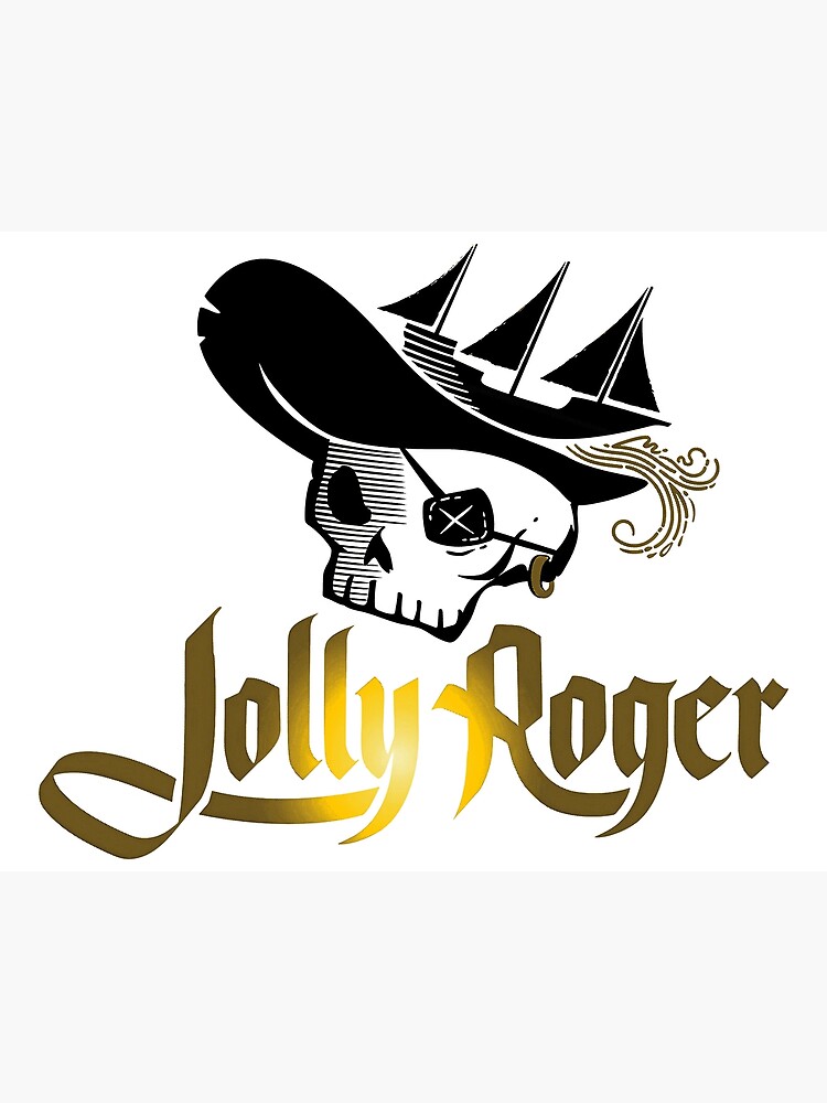 "Jolly Rogers Gold" Poster for Sale by berrez | Redbubble