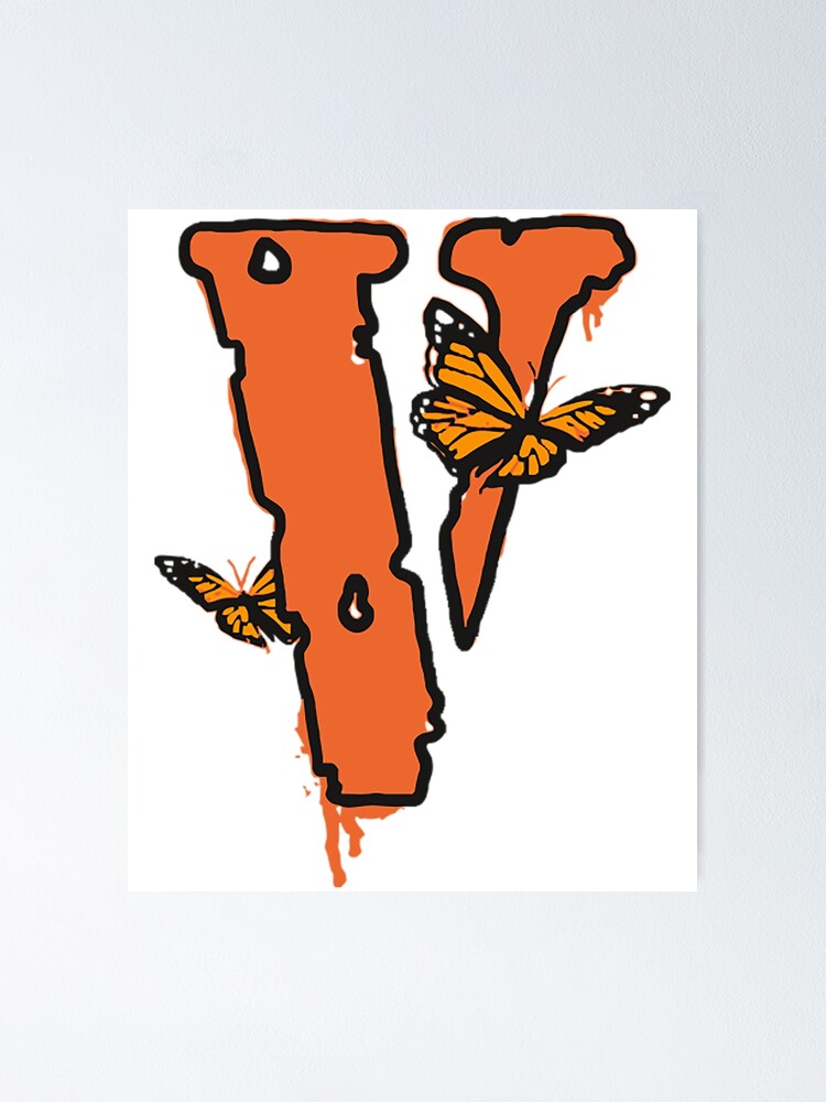 "Vlone T-Shirtvlone butterfly" Poster for Sale by CarinDonal | Redbubble