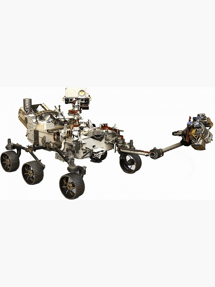 "NASA Perseverance Rover" Sticker for Sale by Young-Furor | Redbubble