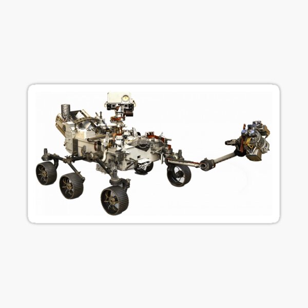 "NASA Perseverance Rover" Sticker for Sale by Young-Furor | Redbubble