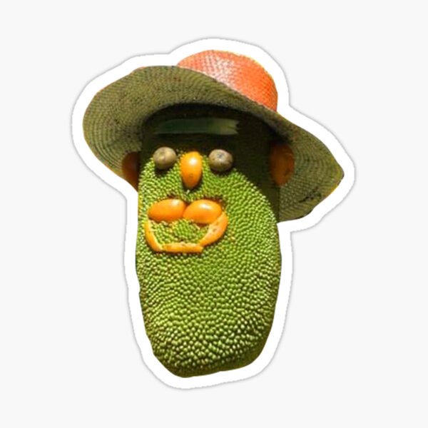 "Jackfruit design" Sticker for Sale by volkvilla | Redbubble