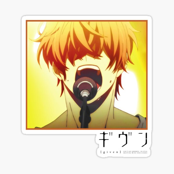 "Given Anime 5" Sticker for Sale by anjermikaa | Redbubble