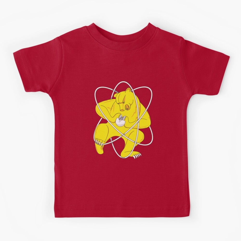 "Bear Splitting Atom Zheleznogorsk Flag" Kids T-Shirt for Sale by ...