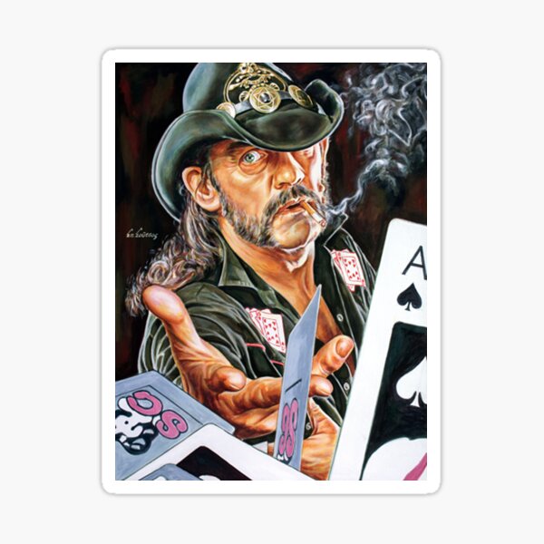 Lemmy Kilmister Stickers | Redbubble