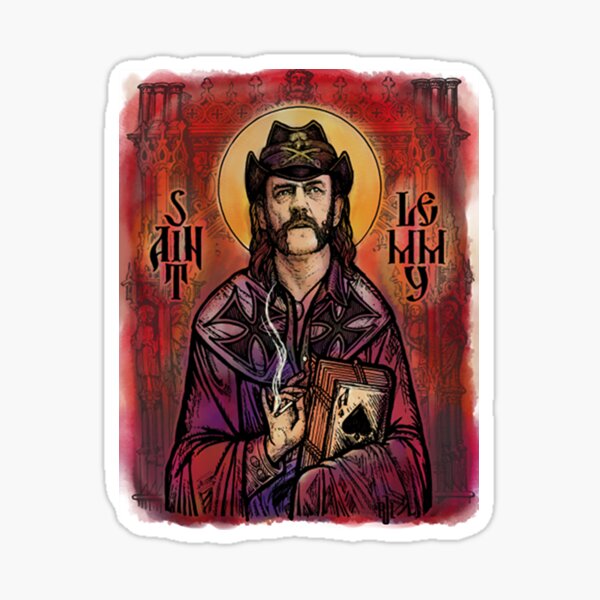 Lemmy Kilmister Stickers | Redbubble
