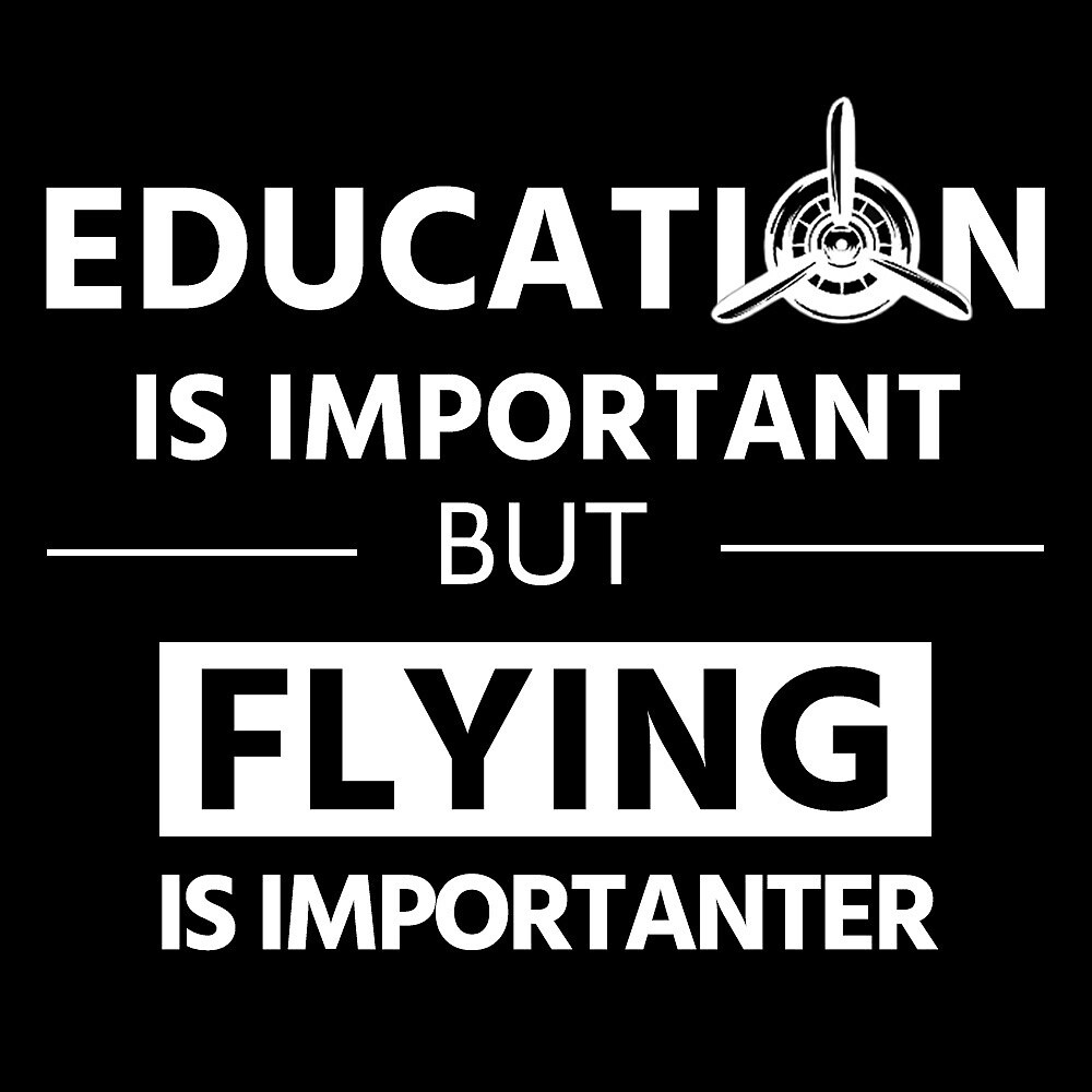 "Flying is Importanter" by TheCrewsLife | Redbubble