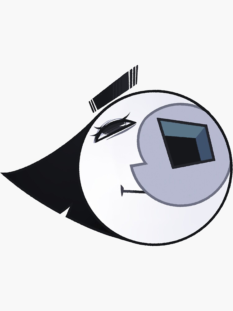 "Moony" Sticker for Sale by cupnstraws | Redbubble