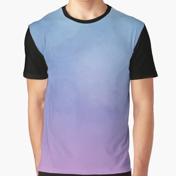 "Blue Fade To Purple - Abstract Watercolor" T-shirt for Sale by ...