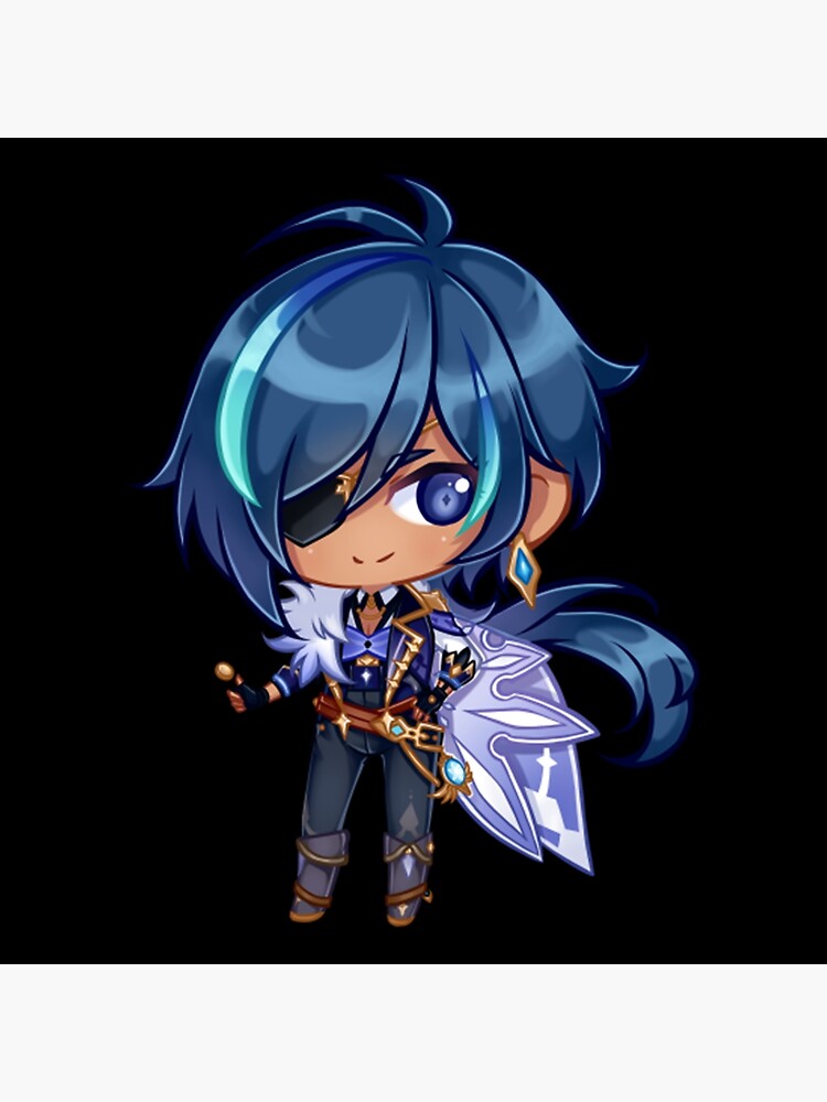 "Kaeya chibi" Art Print by Csatarbotond | Redbubble