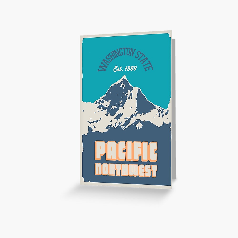 "Pacific Northwest." Greeting Card by ishore1 | Redbubble