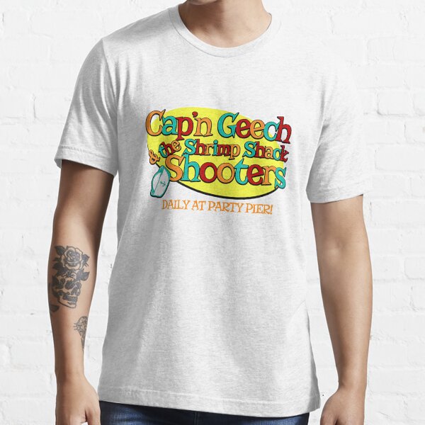 "Captain Geech and the Shrimp Shack Shooters" T-shirt for Sale by ...