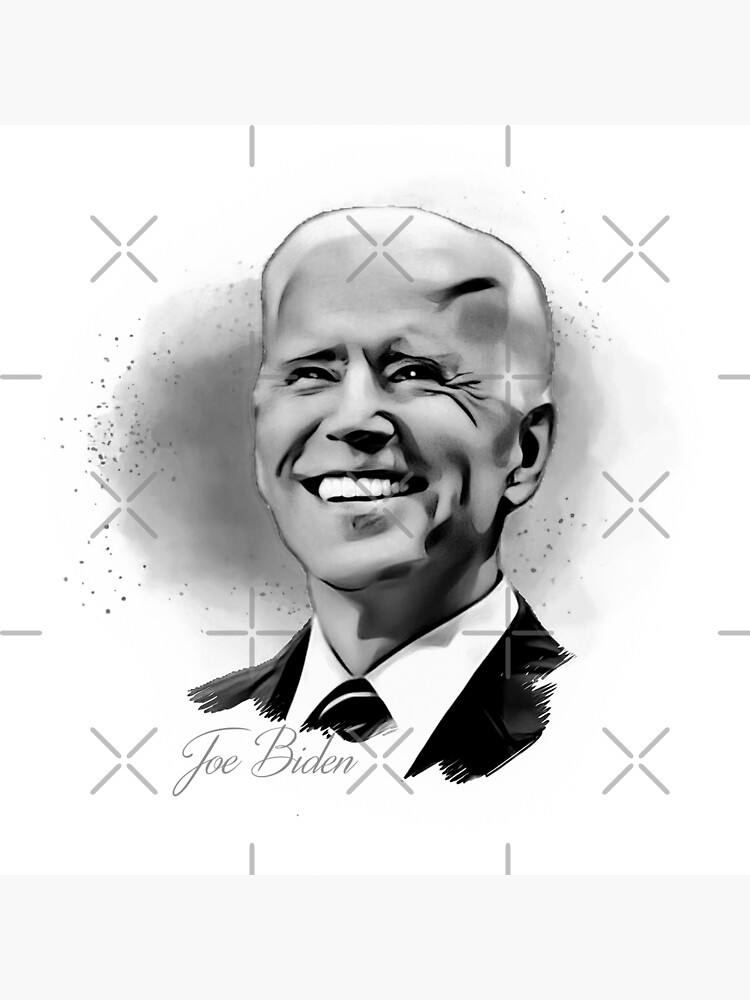 "Joe Biden - Pencil drawing work" Poster for Sale by mirajans | Redbubble