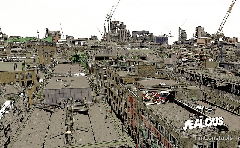 "London Skyline- Jealous?" by TimConstable | Redbubble