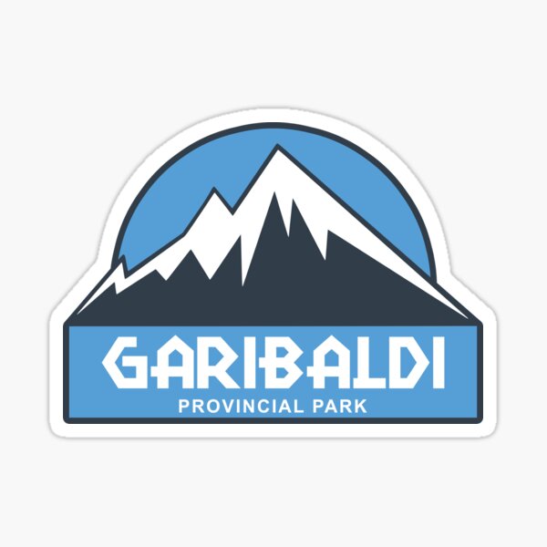 "Garibaldi Provincial Park" Sticker by esskay | Redbubble
