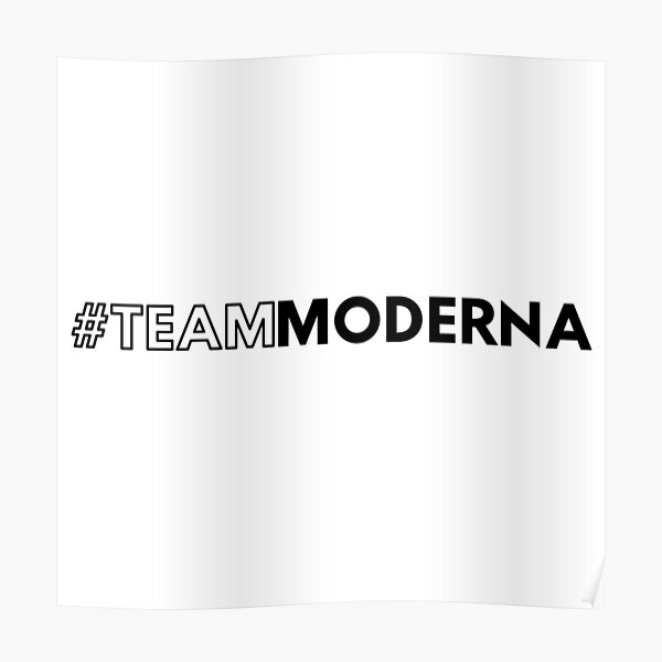 "Team Moderna, I've Been Vaccinated, Vaccinated Check, Fully Vaccinated ...
