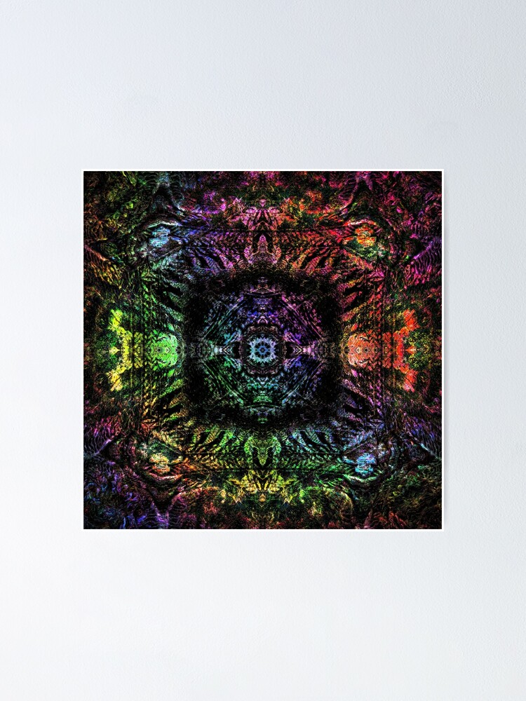 "Geometric Infusion" Poster by 0sochronic | Redbubble