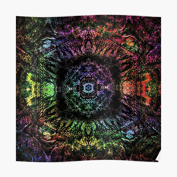 "Geometric Infusion" Poster by 0sochronic | Redbubble