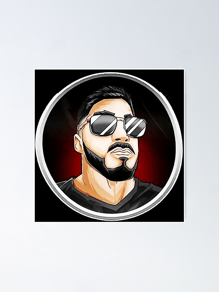 "nickmercs poster fanart" Poster by helmerlang | Redbubble