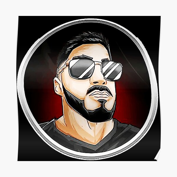 "nickmercs poster fanart" Poster by helmerlang | Redbubble